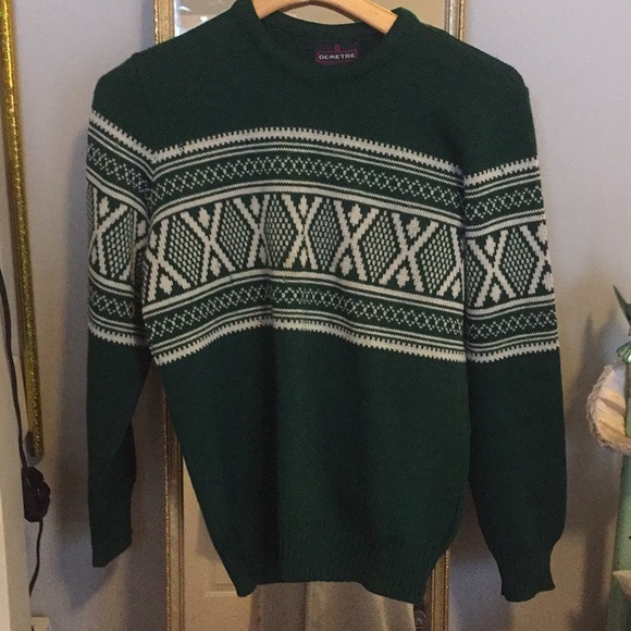Demeter | Sweaters | Vintage Real Wool Sweater | Poshmark